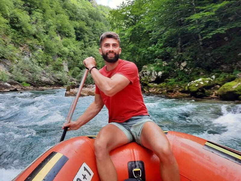 TARA BRIDGE: Tara River Rafting Trip with Jeep Transfer