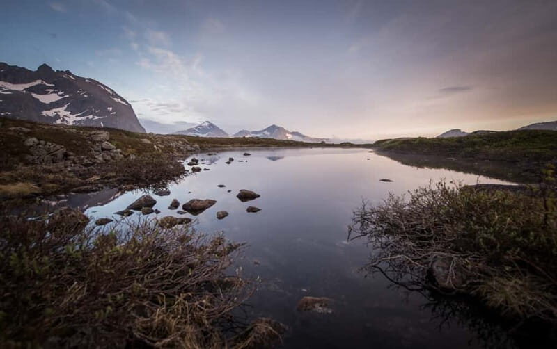 Tromsø: Midnight Sun Hike in the wilderness