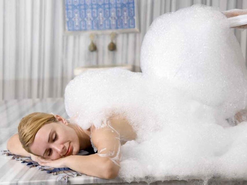 Turkish Bath and Aloevera Massage Dr. Fish with Transfers.