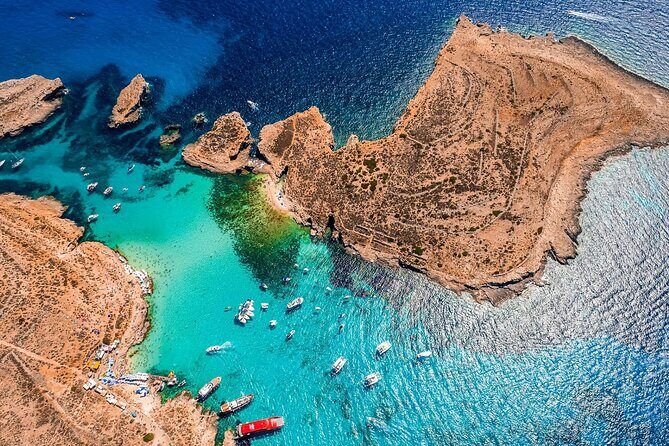 Turkish Gullet Cruise to Gozo and Comino with Lunch and Transfers