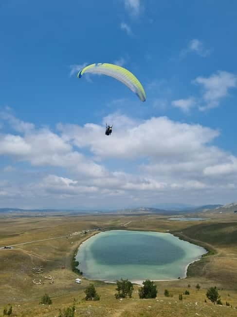 Winch Tandem Paragliding - Durmitor National Park