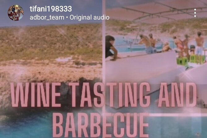 Wine tasting on-board the Demetris Chara BBQboat BlueLagoon tours