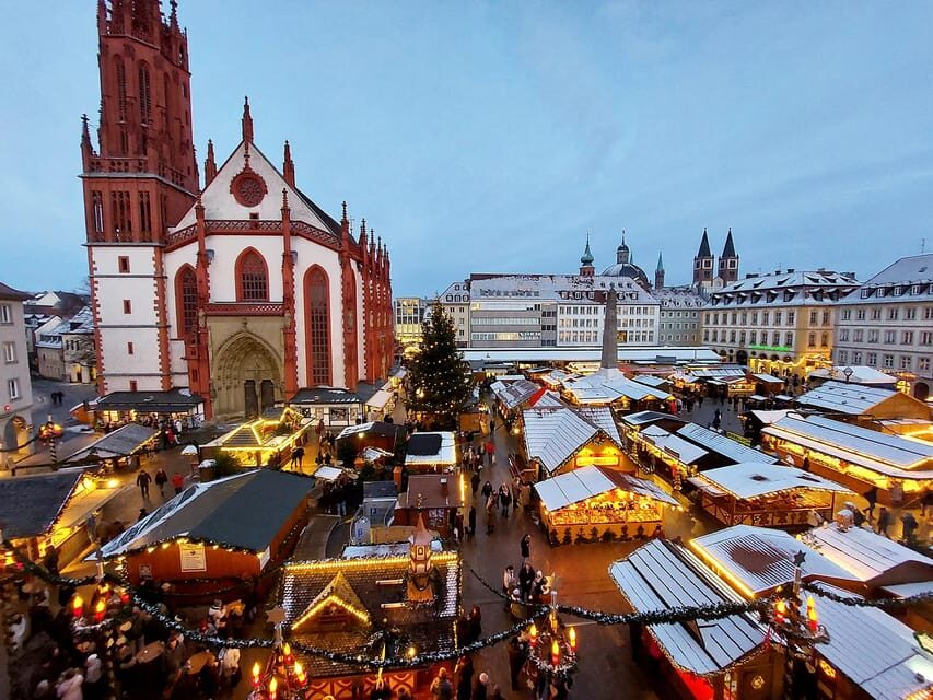 Würzburg: Würzburg Christmas walk (incl. mulled wine voucher)