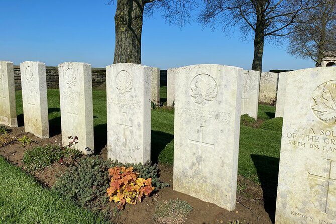 WW1 Canadian focused Tour including Vimy Ridge