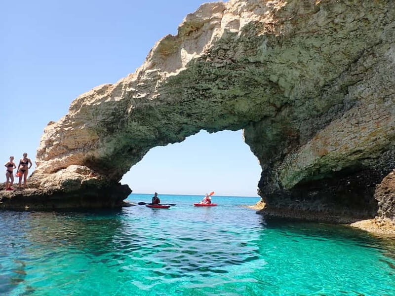 4-hour Ayia Napa SeaCaves Guided Kayaking from Limnara beach