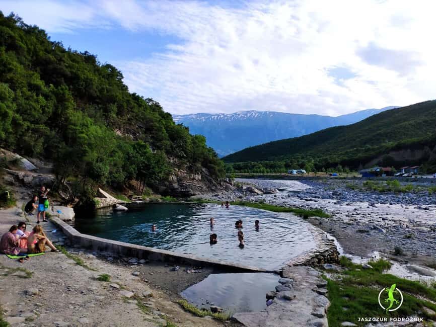 A Day in Permet: Swim in Thermal Baths and Langarica Canyon