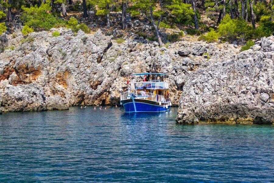 Antalya Boat Trip with Lunch & Porto Genoese Bay