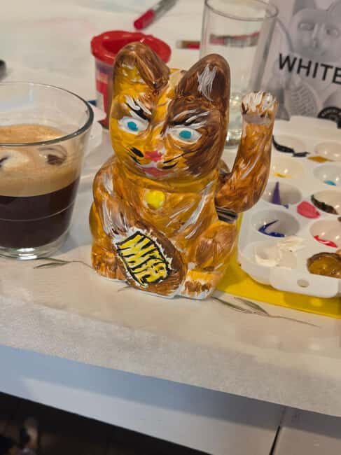Athens: Paint Your Own Maneki Neko at Cat Cafe - Value and Practical Considerations