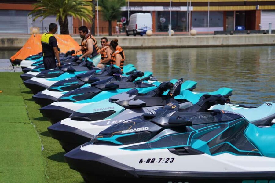 Barcelona: Jet Ski and Supercar Driving Experience