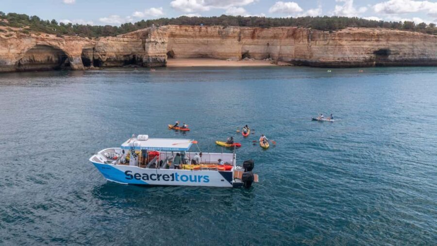 Benagil Kayak Tour  Small Group With 2 Guides - Setting Off: From Albufeira to the Coast