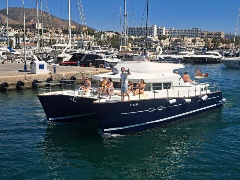 Benalmádena: Catamaran Cruise with Drinks and Swim Stop - The Itinerary & What to Expect