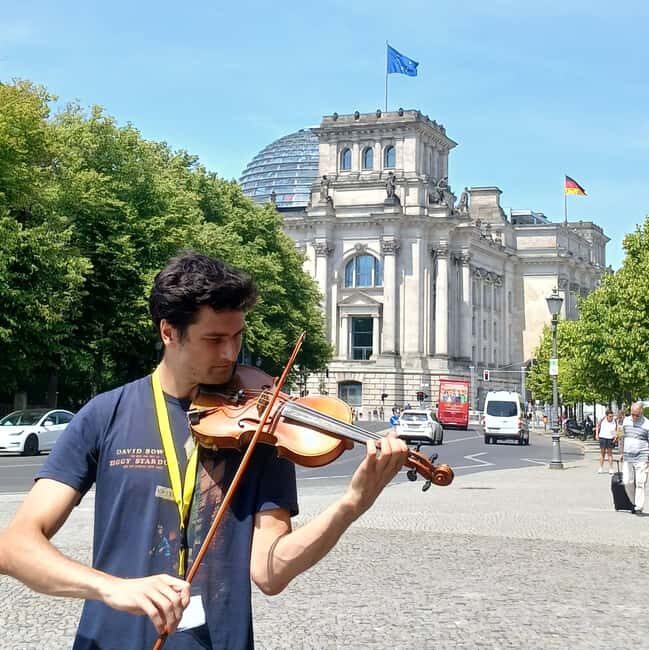 Berlin: Historical Walking Tour with Live Music - A Peek at the Itinerary