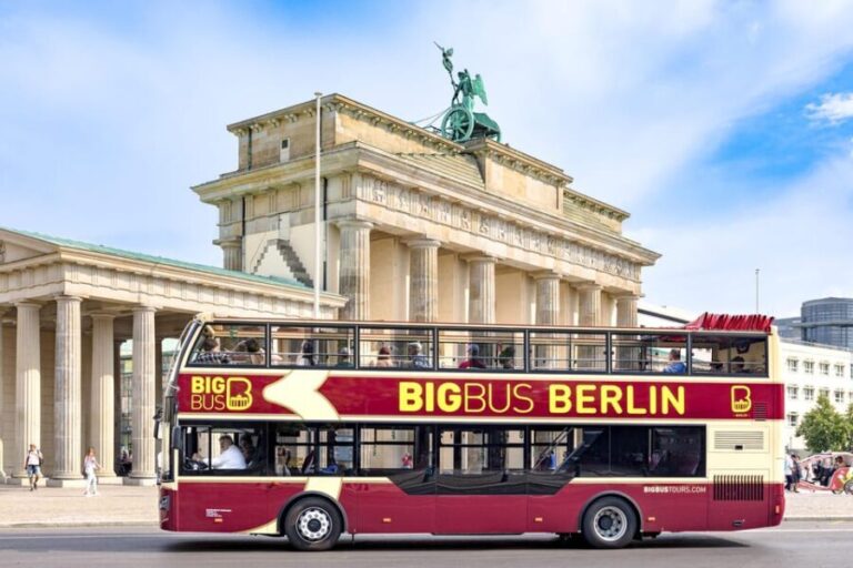 Berlin: Hop-On Hop-Off Sightseeing Bus with Boat Options - Detailed Highlights of Key Stops
