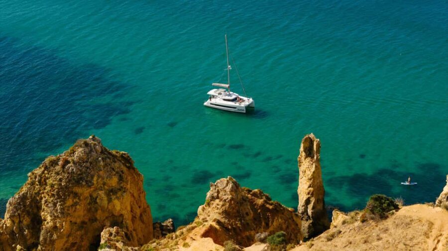 Blue Breeze  Full Day Private Catamaran in Lagos, Algarve
