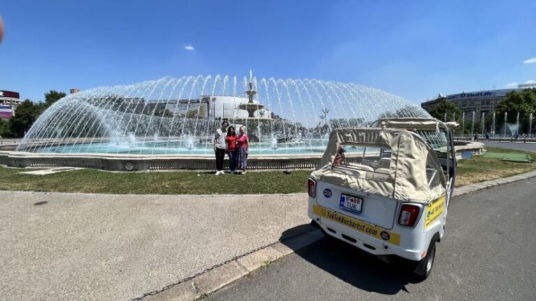 Bucharest: Romantic Tuk Tuk Tour with miniBAR - Authenticity and Intimate Discoveries