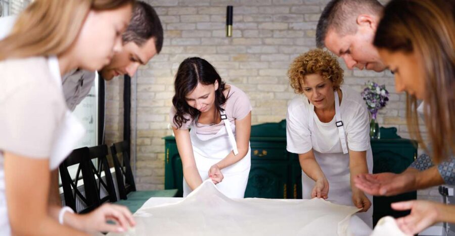 Budapest: Stretched Strudel Making Class with 2 Fillings