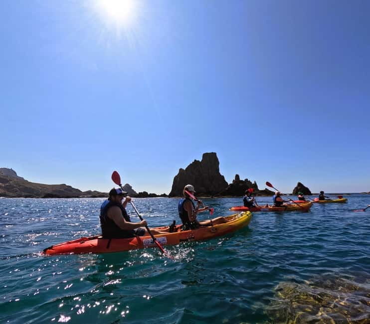Cabo de Gata: Excursión en Kayak con Snorkel. Fotos Grátis