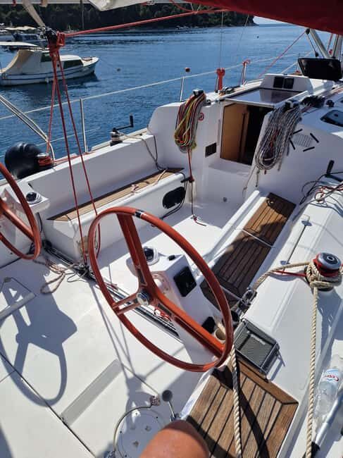 Cavtat: Private Sunset Cruise on a Sailboat