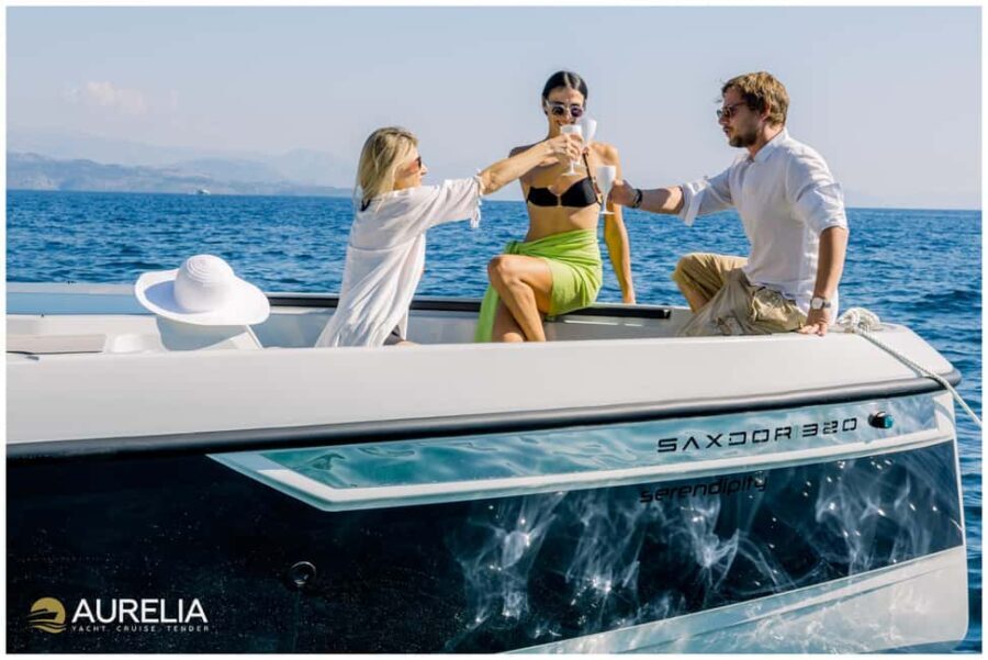 Corfu: Private Luxury Day Cruise to Northern Greek Islands
