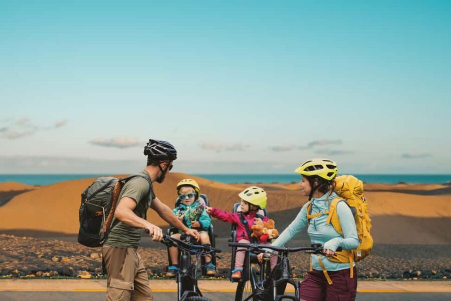 E-Bike City Tour included Camel Tour inside Maspalomas Dunes