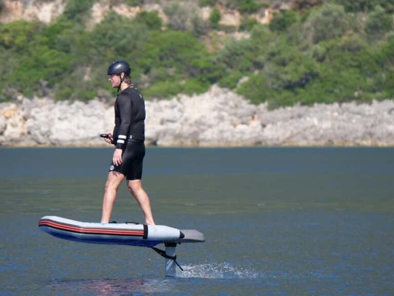 e-Foil Experience in Vasiliki Bay  Fly Above the Water - FAQs