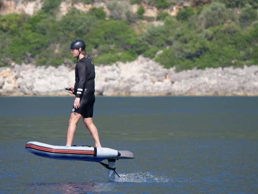 e-Foil Experience in Vasiliki Bay  Fly Above the Water - FAQs