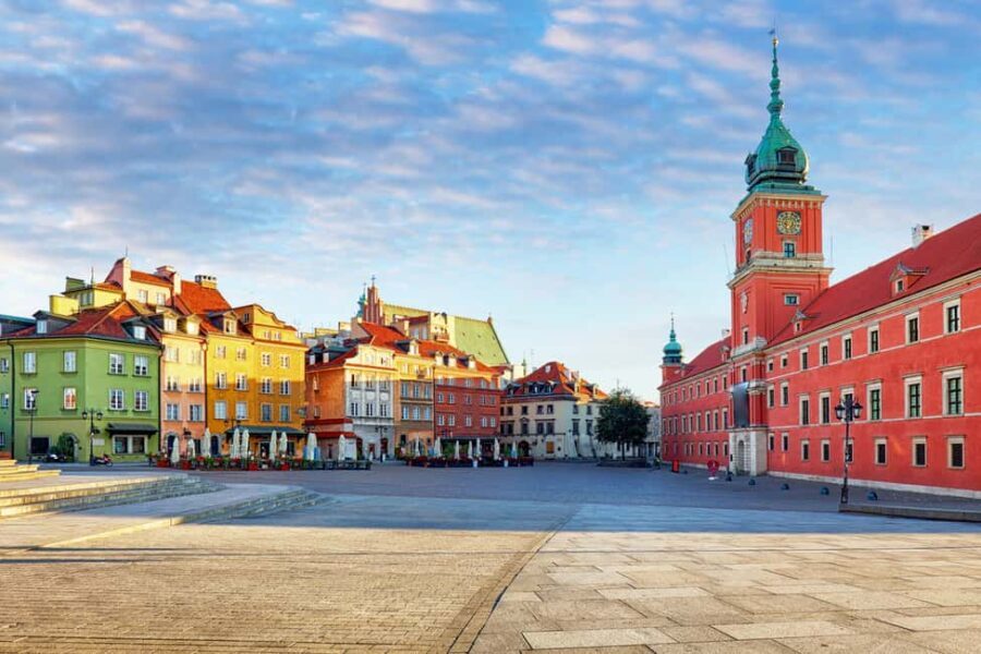 Eco Bike Tour of Warsaw Old Town, Top Sights and Nature