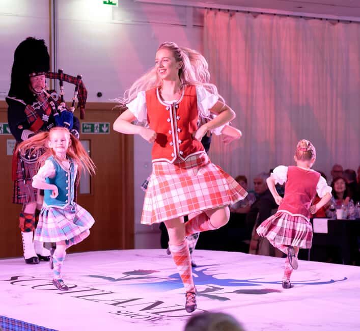 Edinburgh: Spirit of Scotland Show with 4-Course Dinner