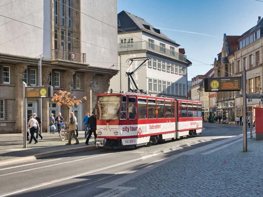 Erfurt Tour  City tour with the historic tram