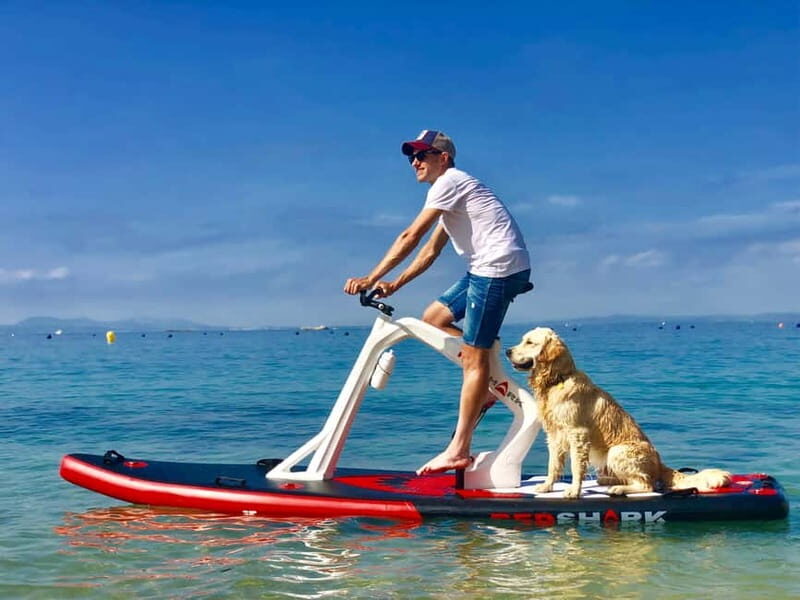 Exclusive sup bike excursion in Cala Ferrera