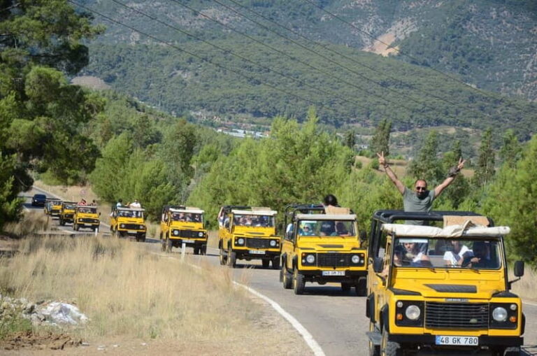 Fethiye: Jeep Safari Tour with Lunch and Natural Mud Bath - The Water Fight and Fun in the Sun