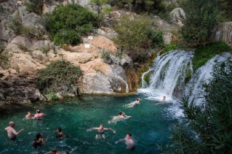 From Alicante: Algar Waterfalls Tour with transfer - Key Points
