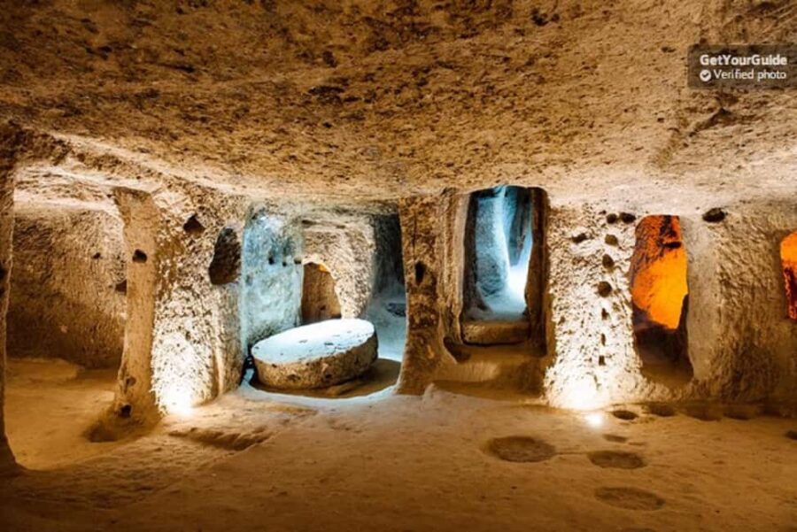 From Cappadocia: Green Tour with Hikes and Caves with Lunch