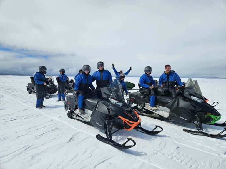 From Husafell: Langjokull Glacier Snowmobile Tour - Detailed Breakdown of the Tour