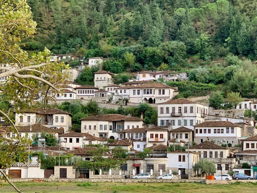 From Tirana: Berat City Tour, Wine tasting, & Swimming
