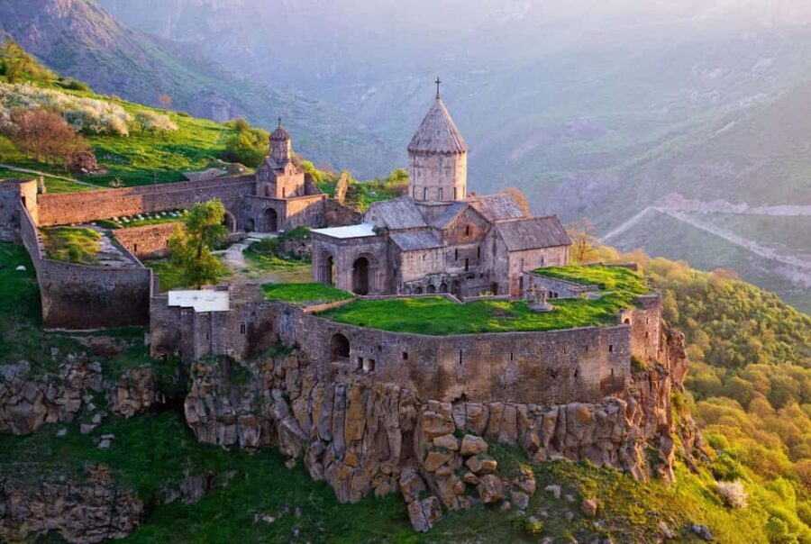 Group Tour: Hin Areni Wine factory, Shaki waterfall, Tatev - First Stop: Hin Areni Winery
