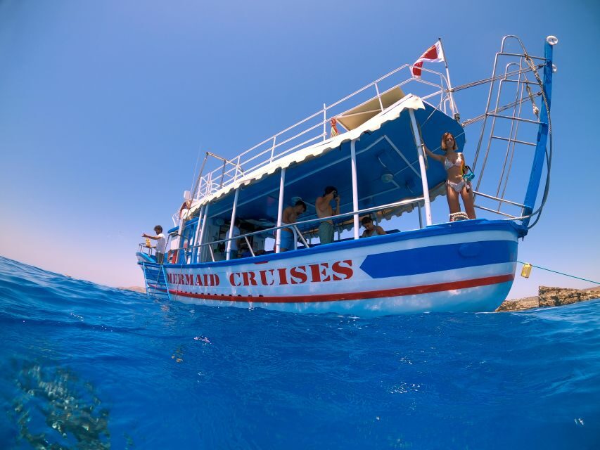 Half-Day Sunset Cruise with Blue Lagoon Swim & Explore Gozo