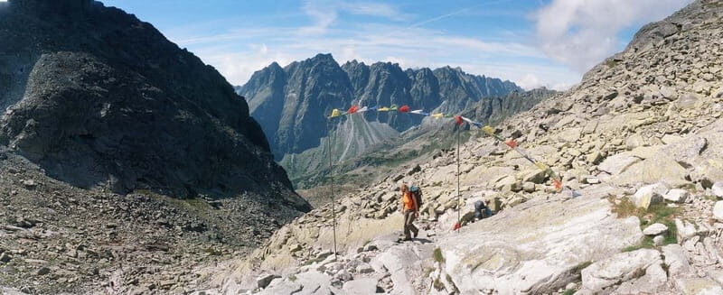 Hiking in High Tatras national park, Slovakia