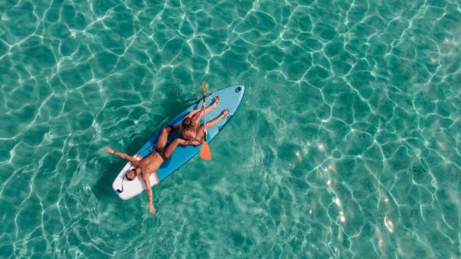 Ibiza: Formentera Cruise w/ Open Bar, Paella & Water Sports