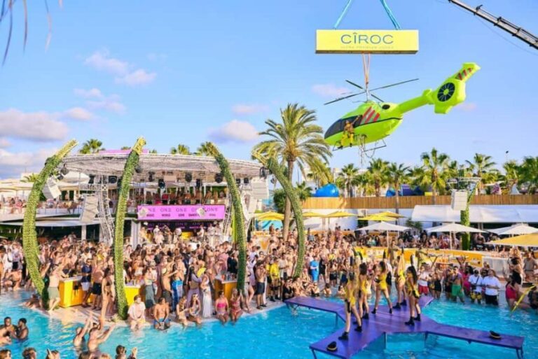 Ibiza Pool Party & Club Tour - O Beach & Eden Club - Key Points