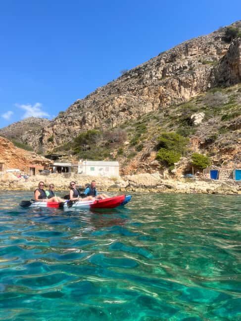 Kayak route from Moraira