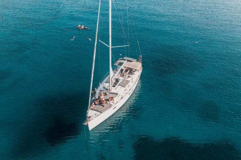 Kissamos: Balos Lagoon Sunset Cruise with Swimming & Snacks - The Stop at Balos Lagoon