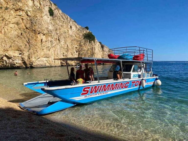 Krk: Swimming and snorkeling tour on Golden Bay - How the Itinerary Unfolds