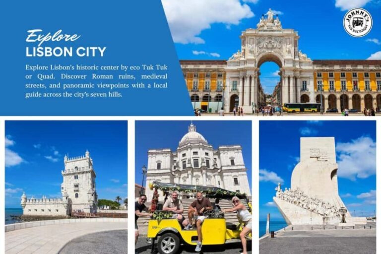 LISBON : EXPLORE OLD TOWN ALFAMA BY ELECTRIC TUK TUK - Who Will Love This Tour?