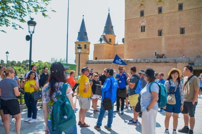Madrid: Toledo & Segovia Guided Tour with Tickets and Lunch - Transportation and Group Dynamics