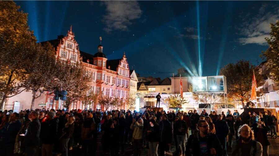 Mainz: Light & History in the Old Cathedral of St. John (Mainz Lights Up)