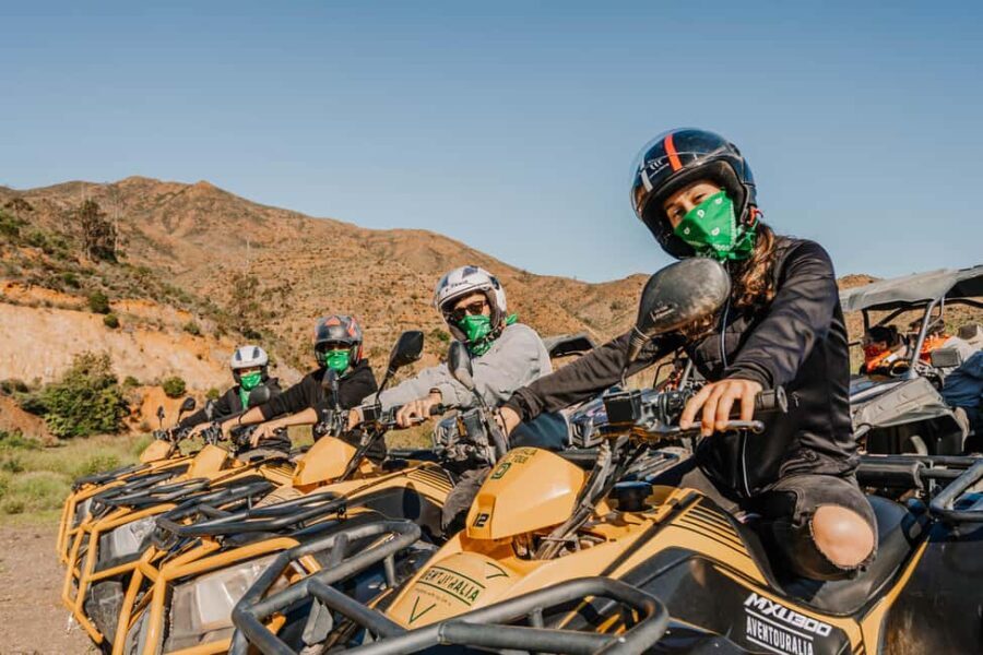 Málaga: 1-Hour Off-Road Tour by 2-Seater Quad in Mijas