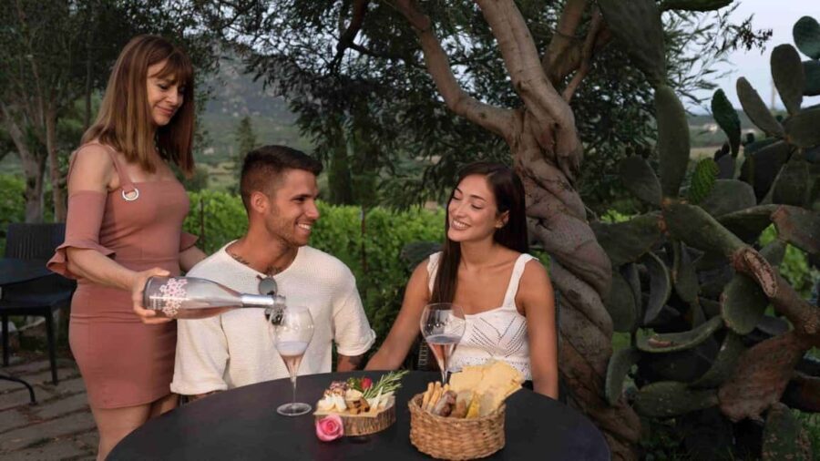Olbia: Winery Aperitif with Local Products and Wine