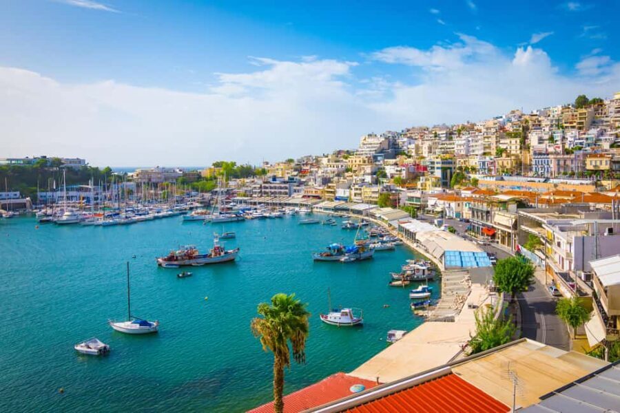 Piraeus City tour hop on hop off mini train