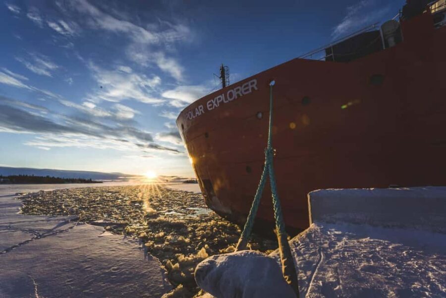 Polar Explorer Icebreaker Aurora Glow Dinner Cruise